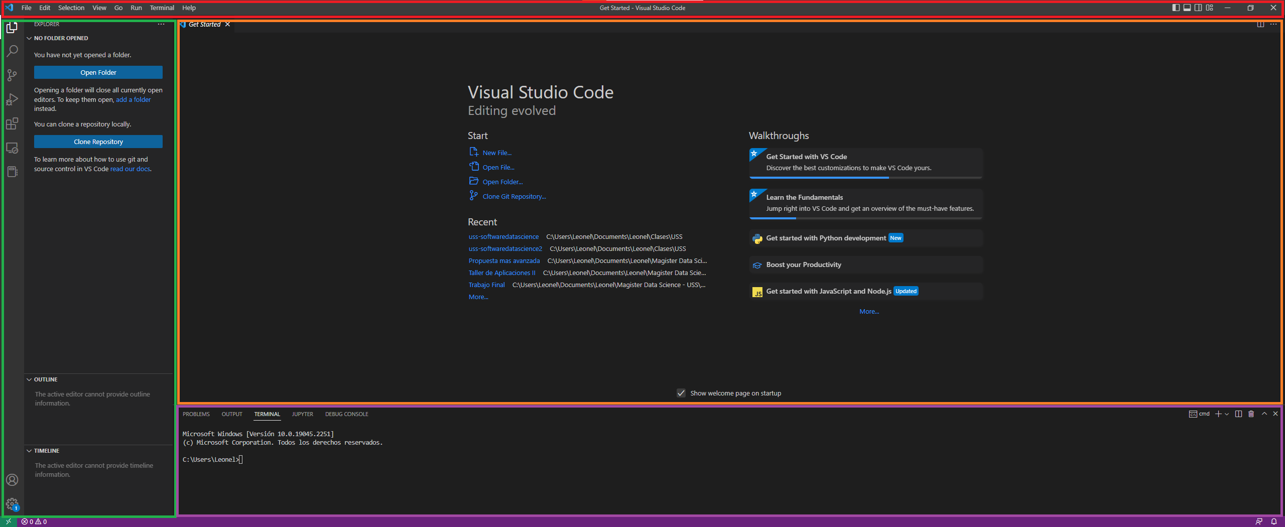 Instalación - in Software para Data Science